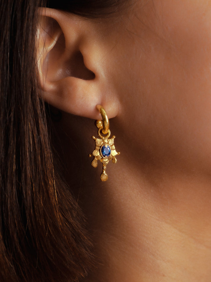 The Acrobat's Tears Hoops - Circus Gypsy Creole Charms